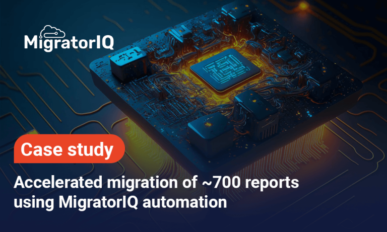 Migrator IQ – Accelerated program for legacy to modern BI migration - USEReady