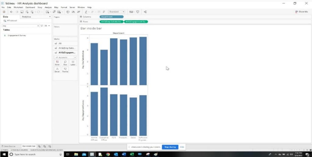 How to build a Custom Bar inside Bar in Tableau | USEReady