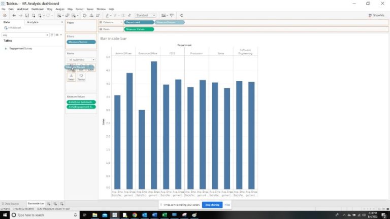 How to build a Custom Bar inside Bar in Tableau | USEReady