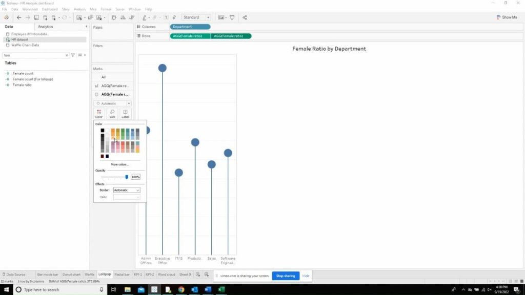 How To Build A Custom Lollipop Chart In Tableau Useready