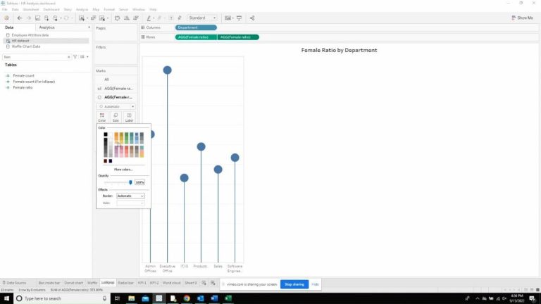 How to build a Custom Lollipop Chart in Tableau | USEReady