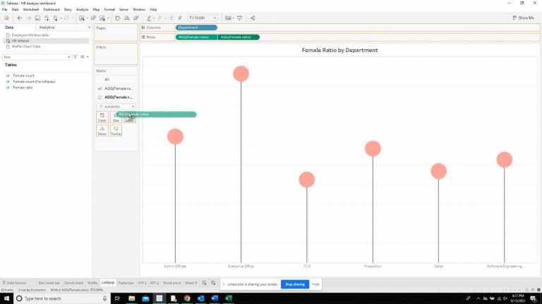 How to build a Custom Lollipop Chart in Tableau | USEReady