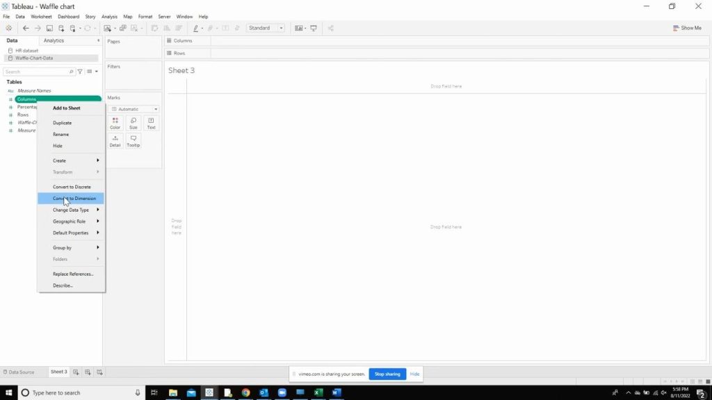 How To Build A Custom Waffle Chart In Tableau Useready