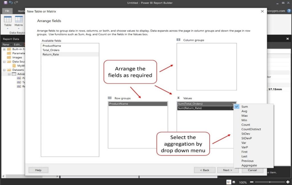 Designing Customizable And Dynamic Reports With Power Bi Paginated Report Part 2 Useready