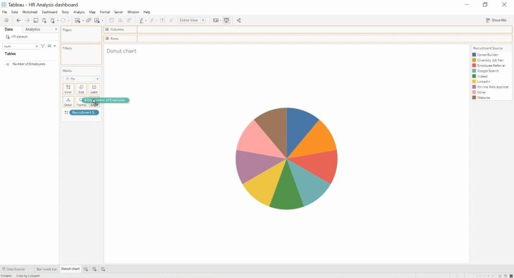 How to build a Custom Donut Chart in Tableau | USEReady
