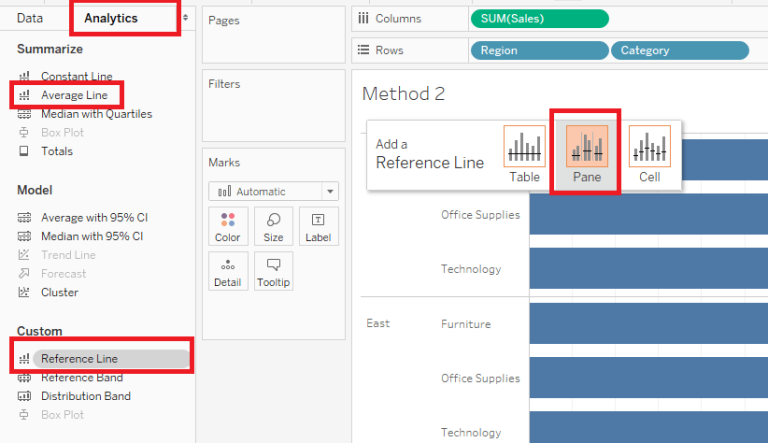 How to Add Pane Totals in Tableau Visualizations - in 5 Different Ways ...