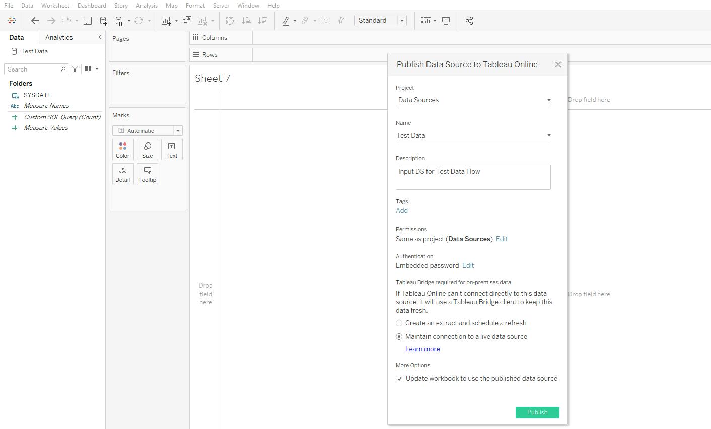 How to Fix Tableau Prep Flow Refresh Failure in Tableau Cloud with On-Prem Data | USEReady