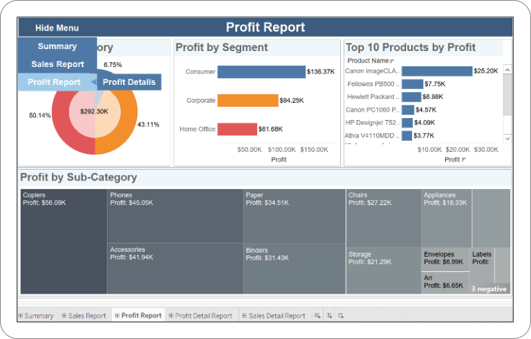 Sprucing Up Your Tableau Dashboard by Adding a Navigation Menu - A Step ...