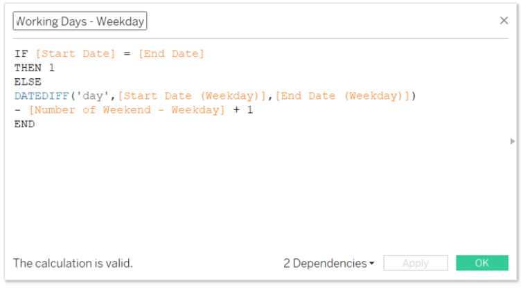 Mastering Working Day Calculations in Tableau: A Step-by-Step Guide | USEReady Blog